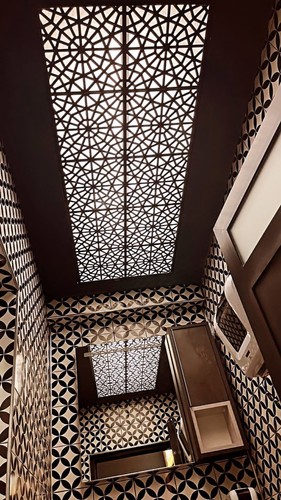 Dekoratif Tavan Paneli Orient Siyah - 30X30cm